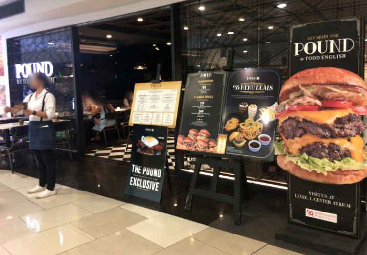 Pound by Todd English in Manila | Information and Reviews｜Gyl Magazine